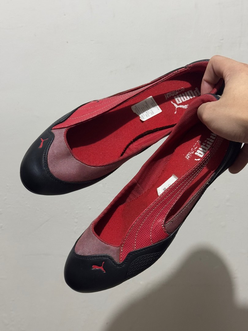 Puma Baleriny Vintage Flats (Ferrari), Women's Fashion, Footwear, Flats ...