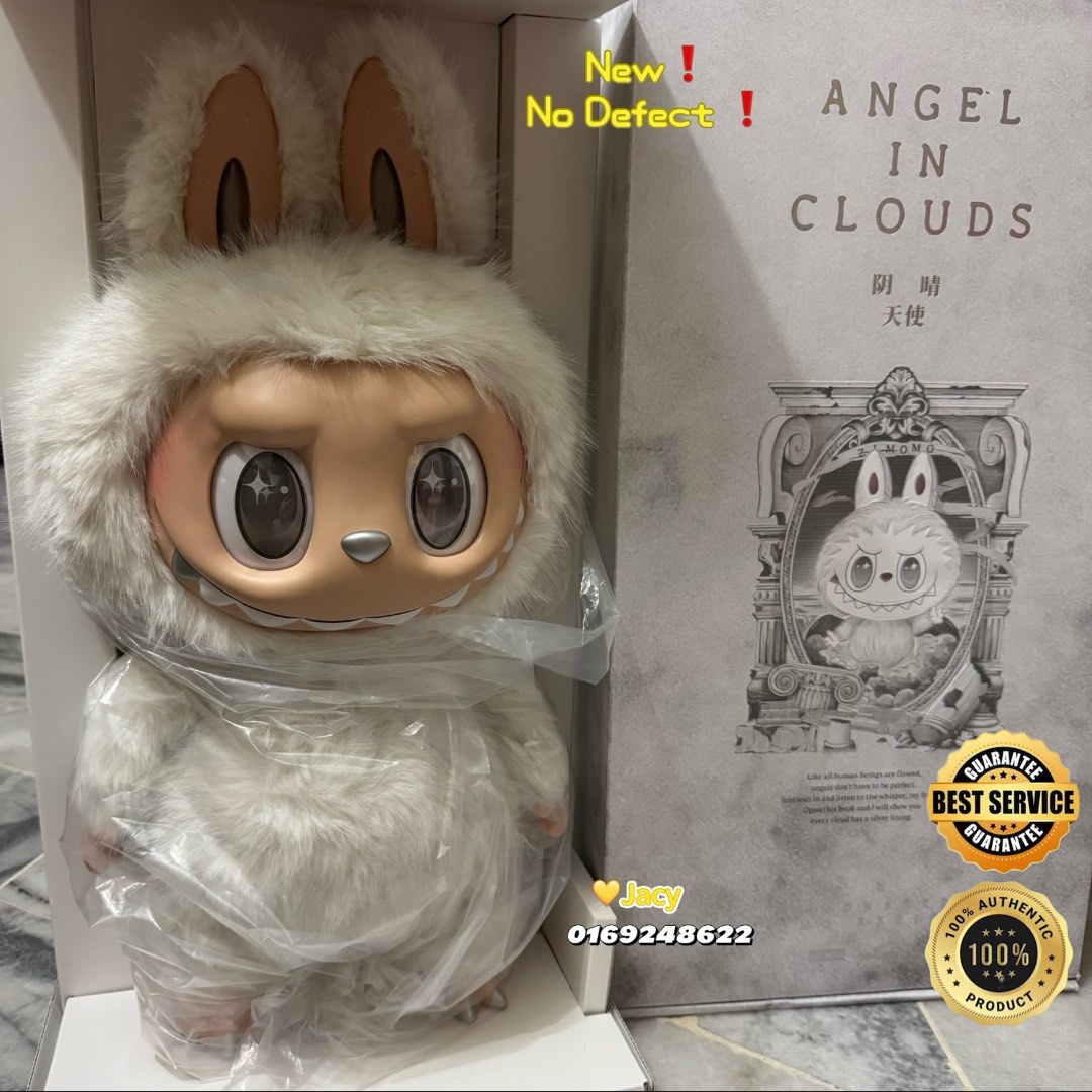 Ready Stock Zimomo Angel In Clouds Vinyl Face Doll The Monster Zimomo 2 ...