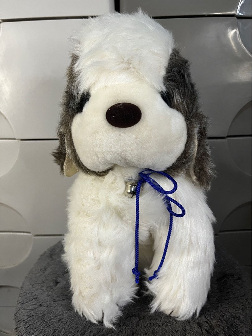 Realistic Douglas River Great Pyrenees x St. Bernard Dog Puppy Plush ...