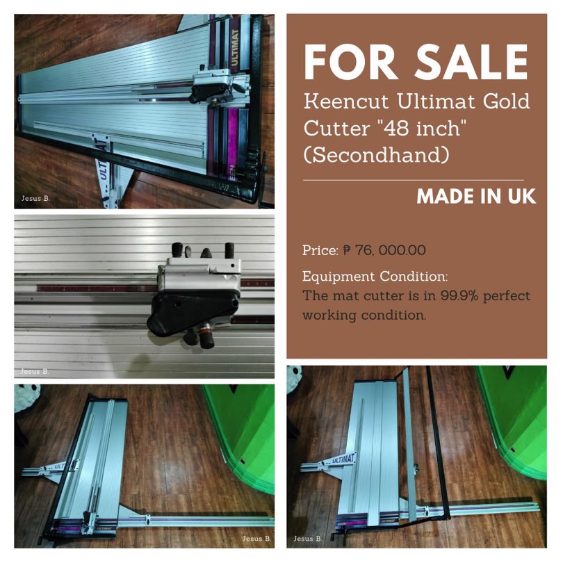 Keencut Ultimat Gold Cutter "48 inch" (Secondhand), Furniture & Home ...