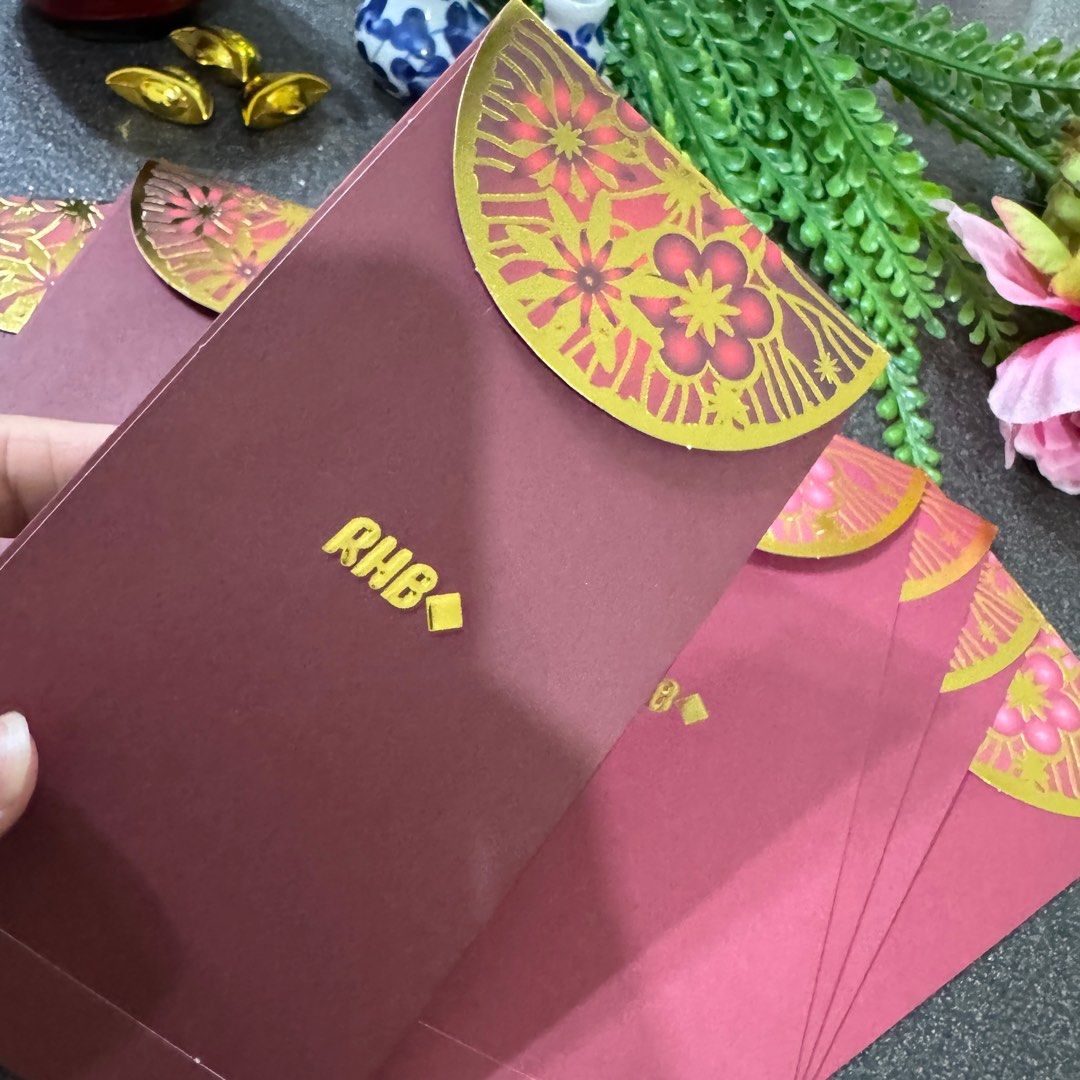 RHB 2025 Ang Pow packet_ Red packet_ Years of snake Ang Pow packet ...
