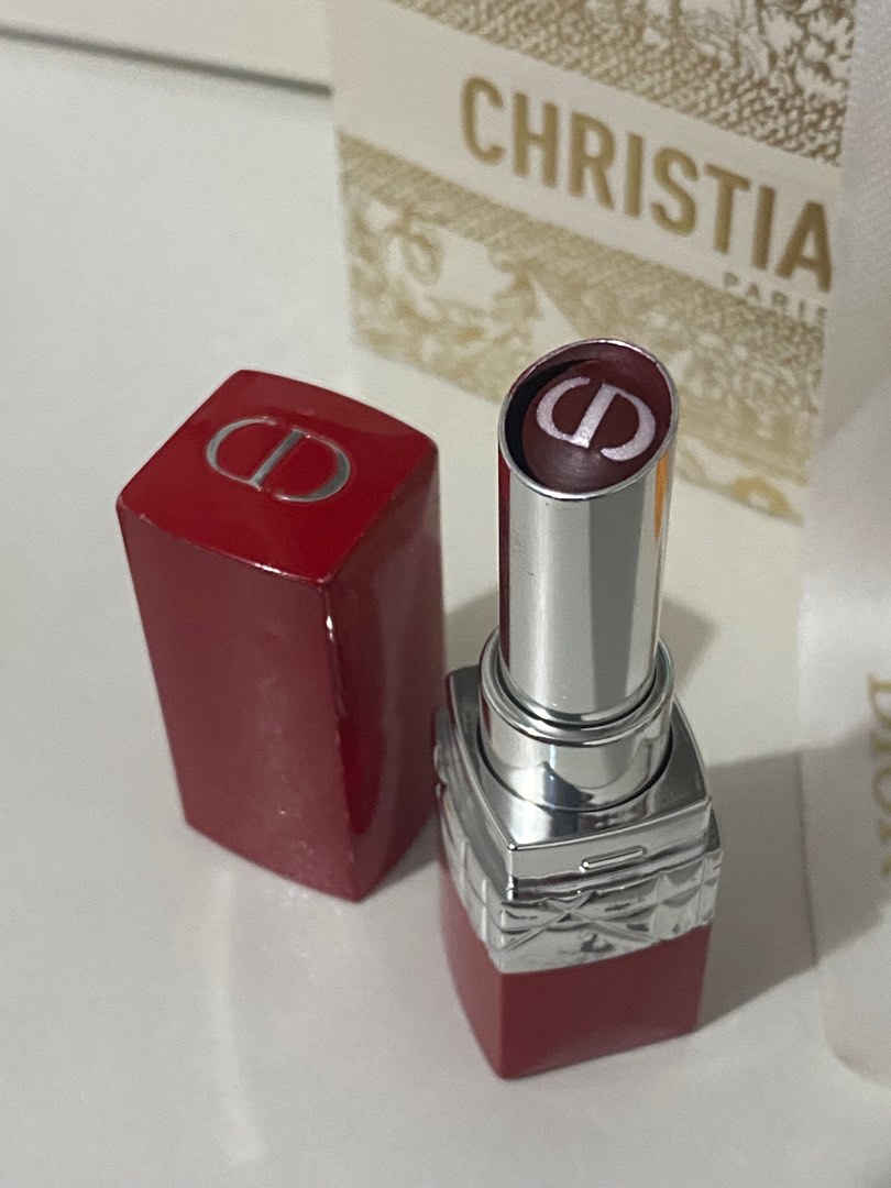 Rouge Dior Ultra Care Lipstick in 989 Violet, Beauty & Personal Care ...