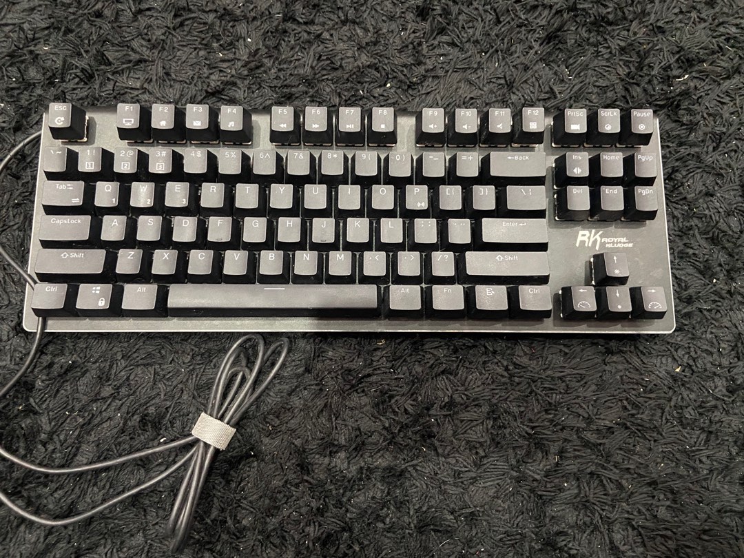 Royal Kludge Wired Black Keyboard G87, Computers & Tech, Parts & Accessories, Computer Keyboard ...