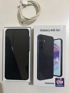 Samsung Galaxy A55 5G, Telepon Seluler & Tablet, Ponsel Android ...