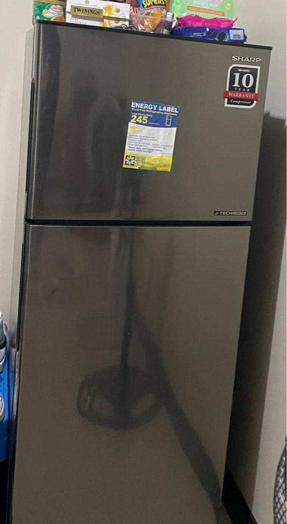 Sharp J-Tech Inverter Refrigerator, TV & Home Appliances, Kitchen ...
