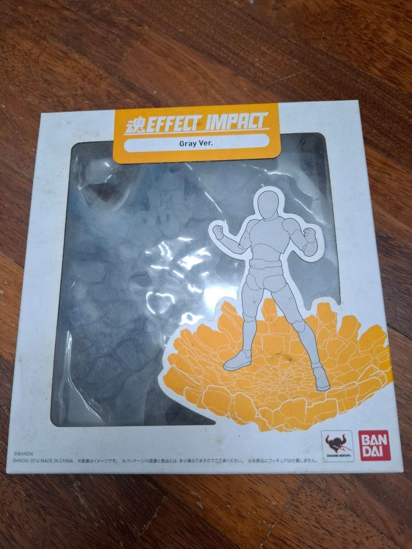 SHF S.H.Figuarts Tamashii Effects Impact Gray Version, Hobbies & Toys ...