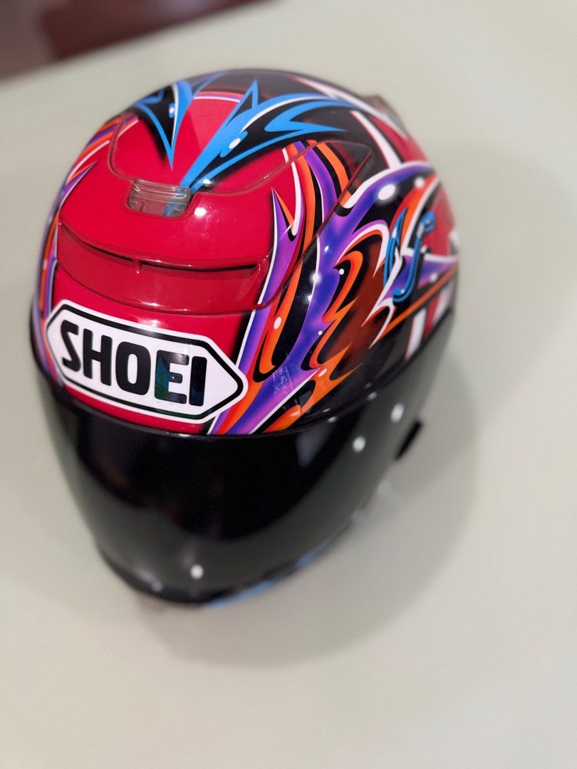 Shoei X8 Norick Abe Full Face Race Helmet, Motorcycles, Motorcycle ...