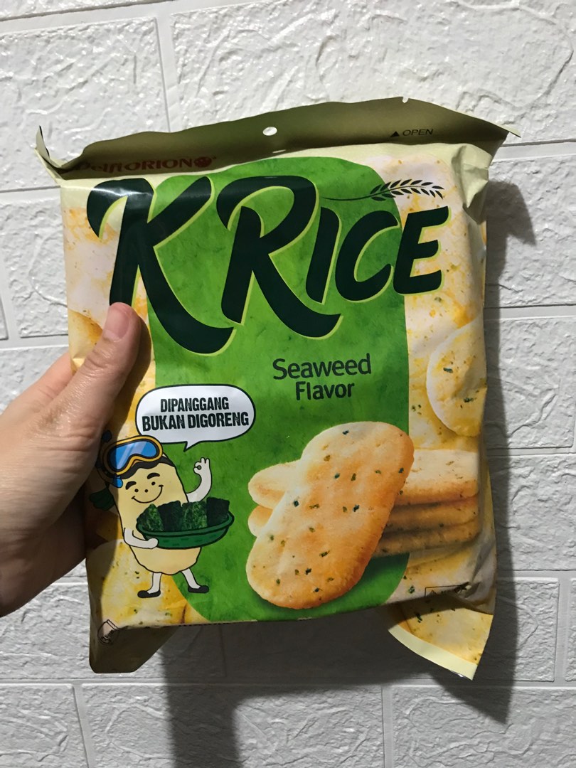 Snack K-rice, Makanan & Minuman, Snek di Carousell