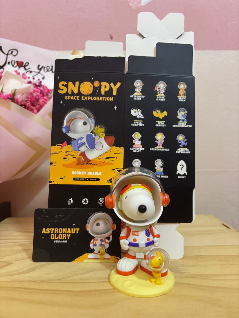 Snoopy Space Exploration Popmart, Hobbies & Toys, Collectibles ...