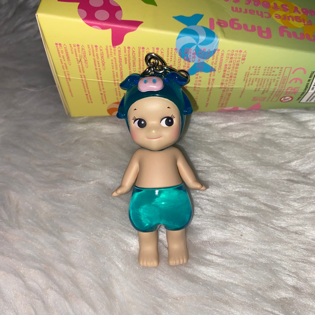 Sonny Angel Soda pig with chain & bnf, Hobbies & Toys, Toys & Games on ...