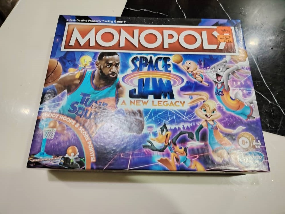 Spacejam Monopoly, Hobbies & Toys, Toys & Games on Carousell