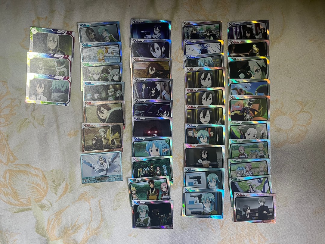Sword Art Online Complete scene card, Hobbies & Toys, Collectibles ...