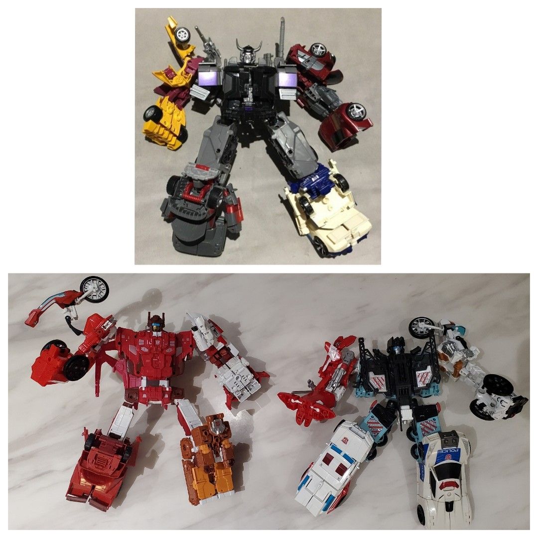 Transformers unite warriors menasor defensor computron stunticons ...