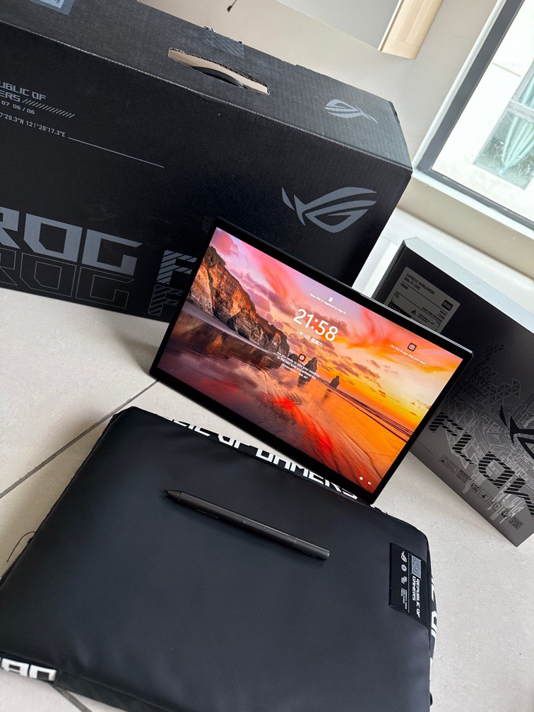 USED ASUS ROG FLOW Z13 TABLET & FULL BOX i7 12th 16gb ram RTX 3050 ...
