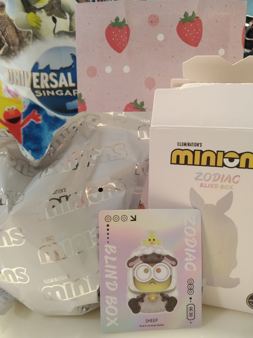 USS Minions Zodiac Blind Box Sheep, Hobbies & Toys, Toys & Games on ...