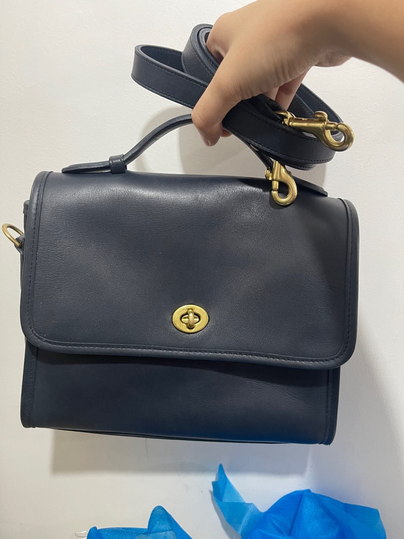 Vintage Coach Court Bag, Luxury, Bags & Wallets on Carousell