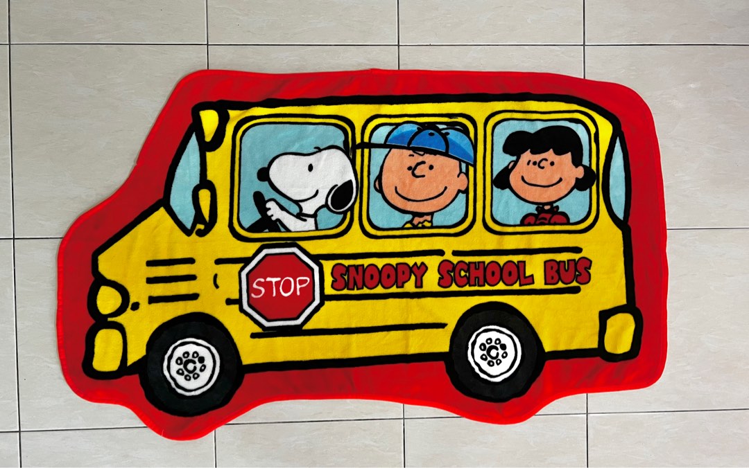 VINTAGE DECOR SNOOPY SCHOOL BUS, Hobbies & Toys, Collectibles ...
