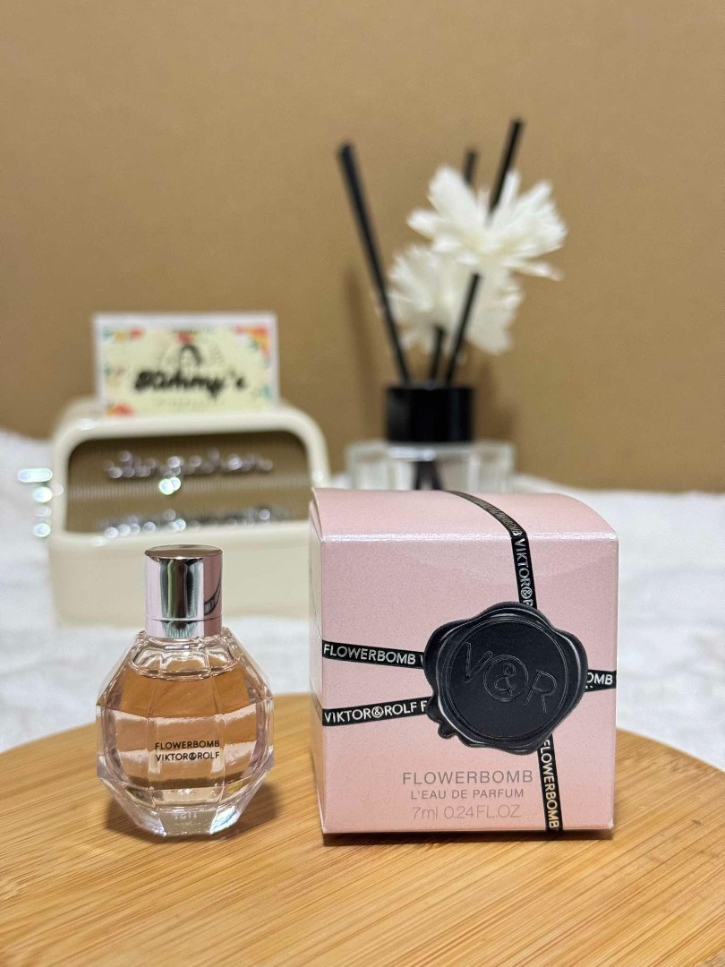 V&R Flowerbomb L'eau De Parfum Mini Perfume, Beauty & Personal Care ...