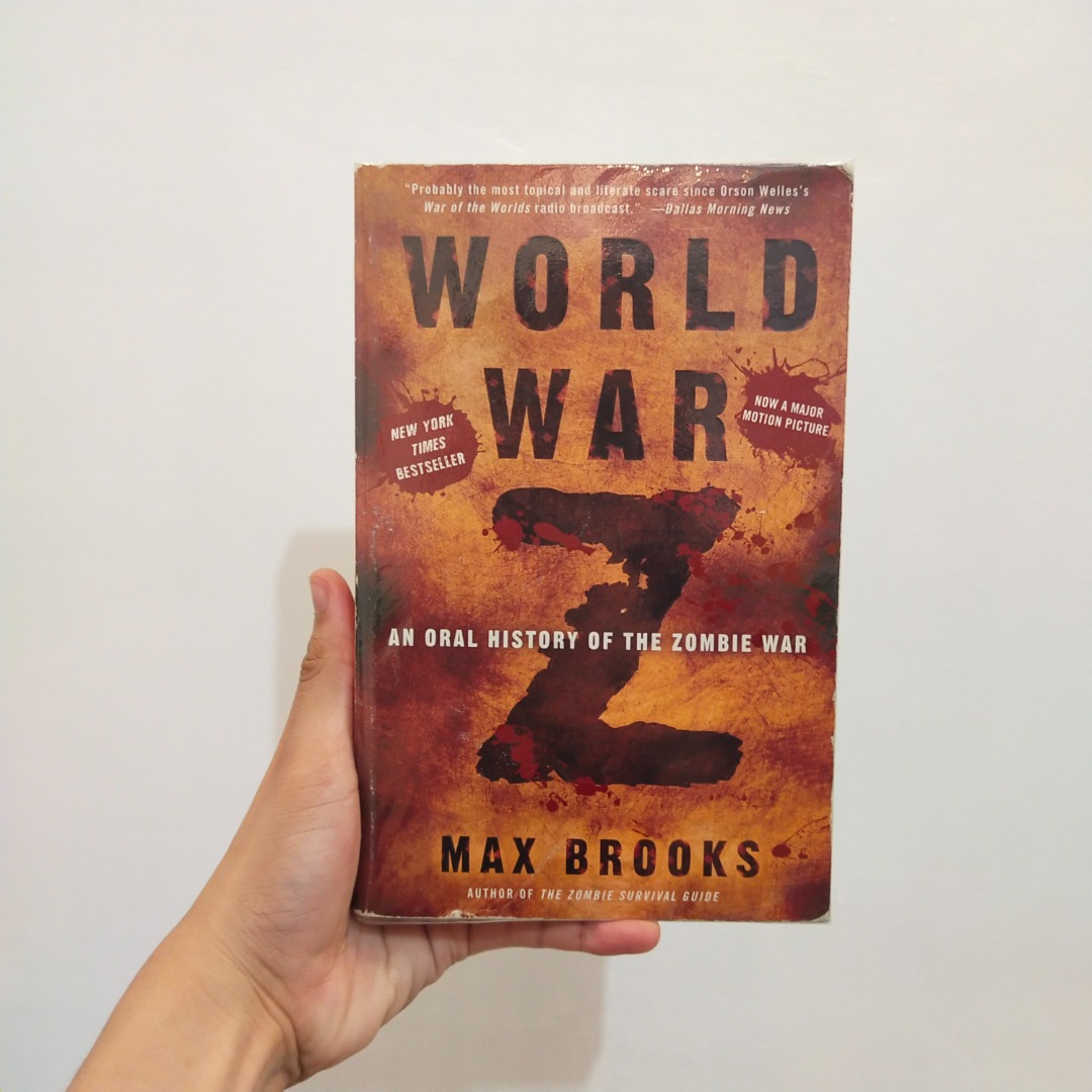 World War Z by Max Brooks, Hobbies & Toys, Books & Magazines, Fiction ...