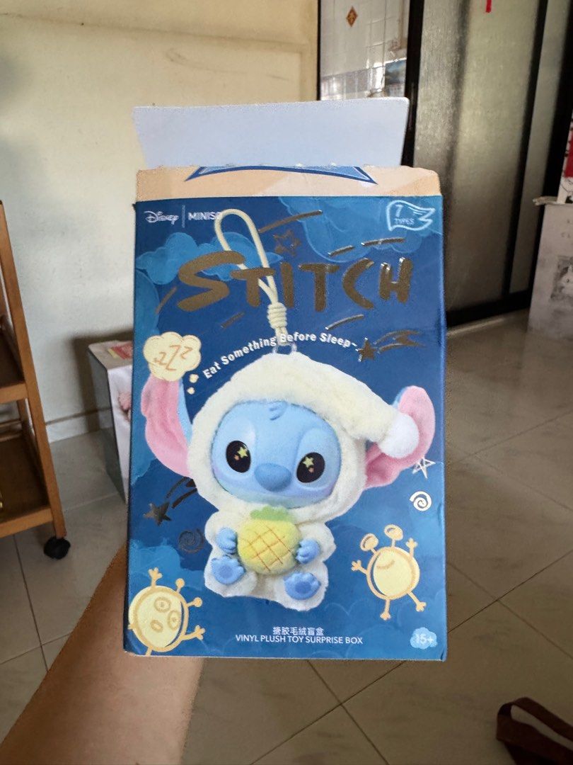 WTS BNIF Stitch Eat Something Before Sleep Blind Box (Various Designs ...
