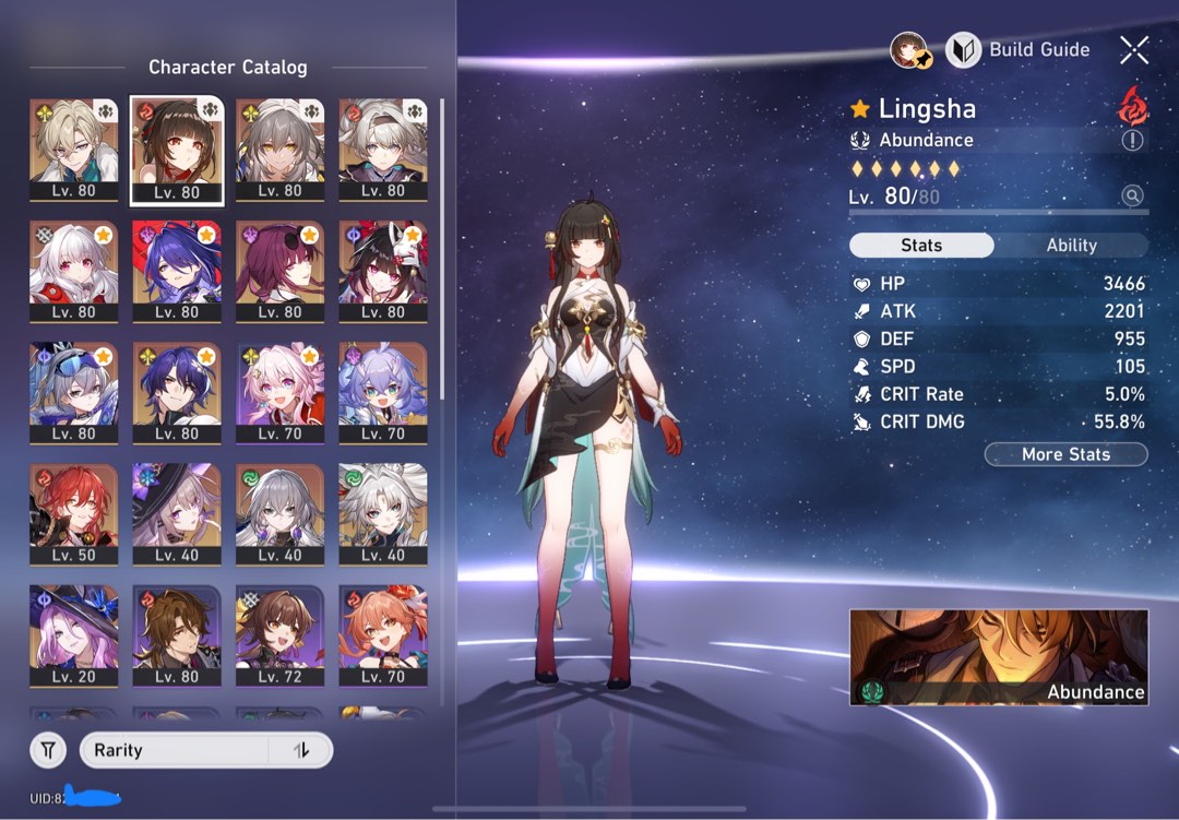 WTS Honkai Star Rail ASIA account: BINDED WITH GENSHIN END GAME ACCOUNT | read description ...
