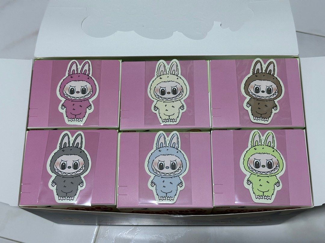 WTS Official Popmart Labubu V1 Exciting Macaron ALL Designs!, Hobbies ...