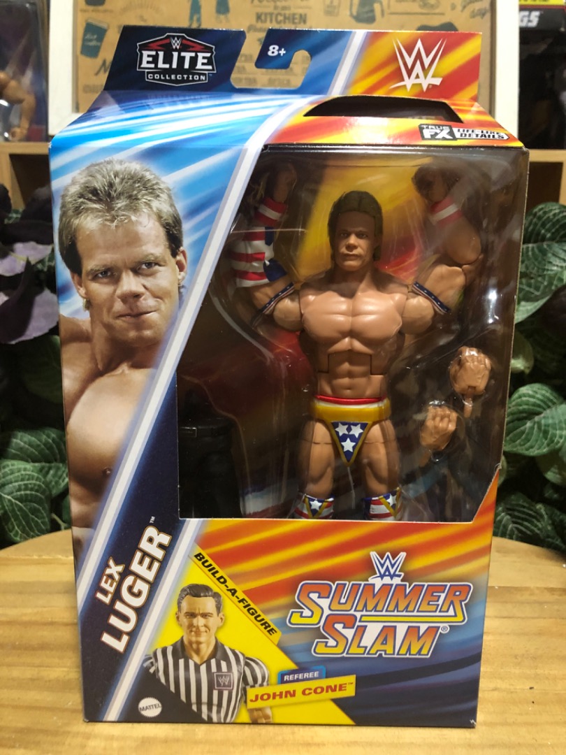 Wwe Mattel Summerslam Elite Series Lex Luger , Hobbies & Toys, Toys & Games on Carousell