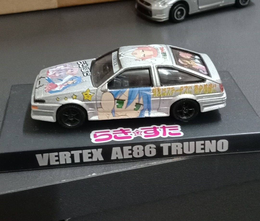 1/64 Aoshima Toyota Ae86 vertex body kit drift Djan not peako, Hobbies ...
