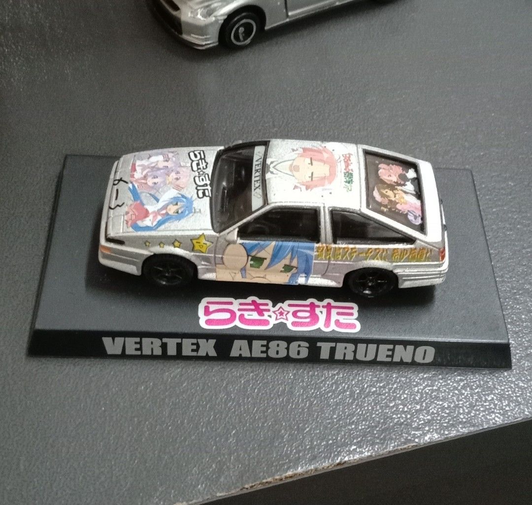 1/64 Aoshima Toyota Ae86 vertex body kit drift Djan not peako, Hobbies ...