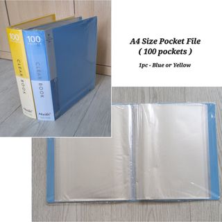 10 Pc/Pack A4 11 Hole Clear Sheet Protectors|Document Sleeves|Paper ...