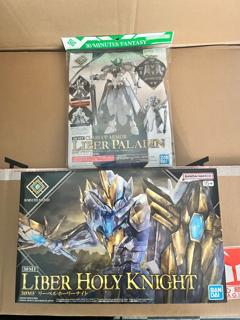 30 Minutes Fantasy Liber Holy Knight & Liber Paladin Armor, Hobbies ...