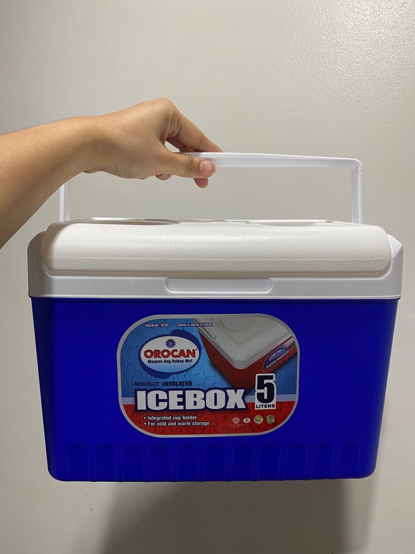 5 LITERS OROCAN ICE COOLER - BLUE, Furniture & Home Living, Home ...