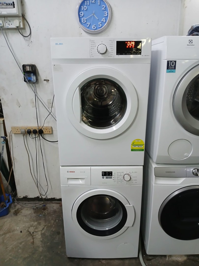 7/7KG Washing Machine and Vented Dryer (Pair), TV & Home Appliances ...
