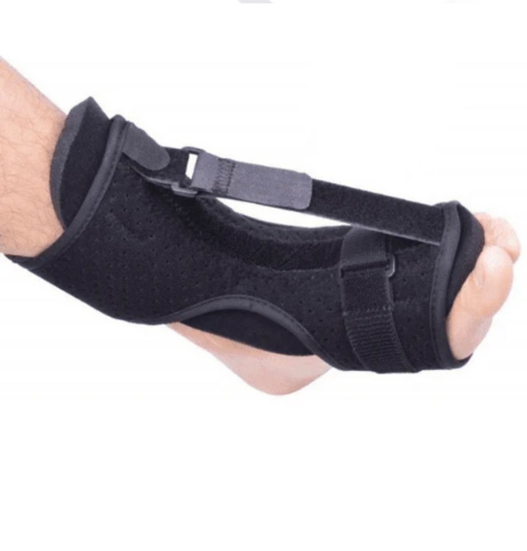Adjustable Plantar Fasciitis Night Foot Splint Drop Orthotic Brace ...
