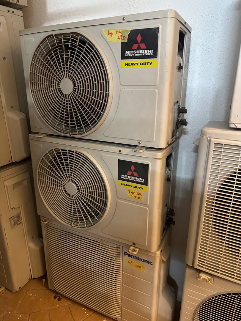 AIRCOND COMPRESSOR OUTDOOR INDOOR UNIT 0123177128, TV & Home Appliances ...