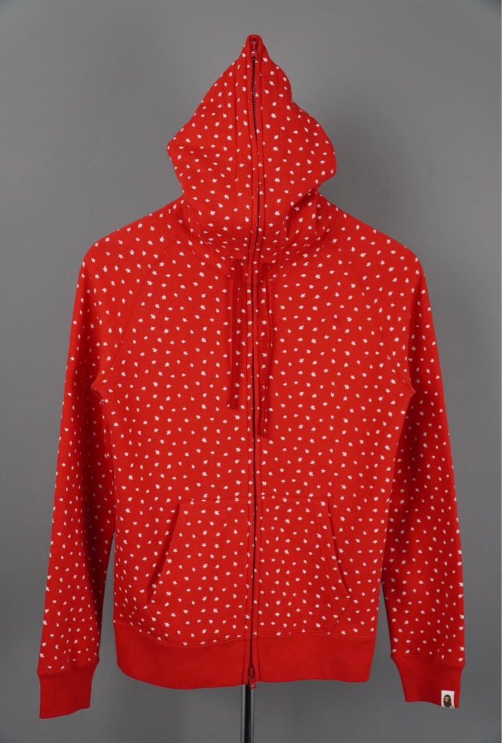 Bape - Nigo - Bapesta Star AllOver Print - Full Zip Jacket, Women's ...