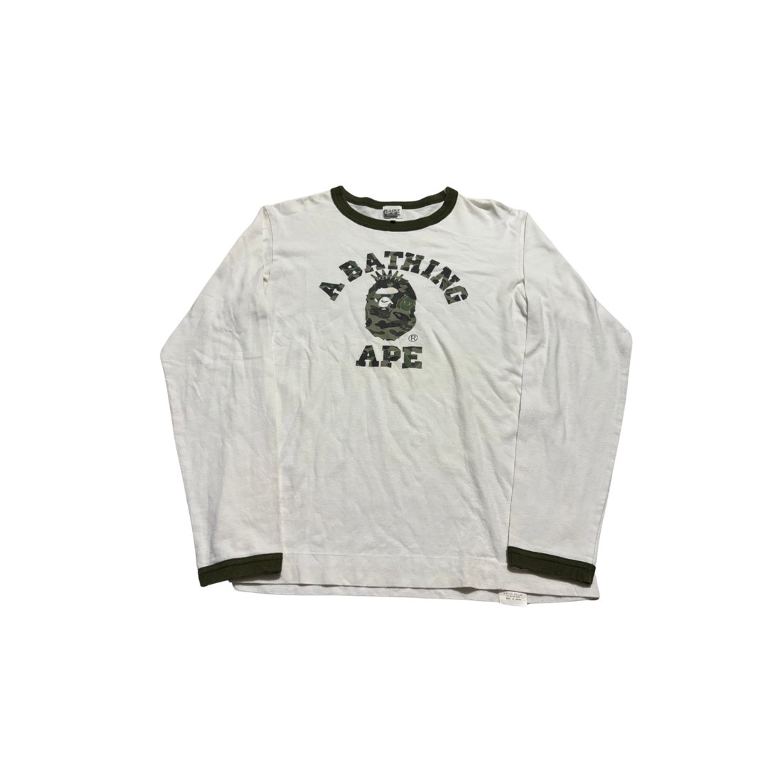 BAPE X KAWS COLLAB OG LONGSLEEVES, Men's Fashion, Tops & Sets, Tshirts ...