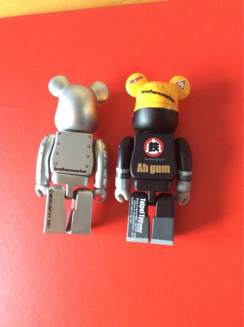 Bearbrick not Series 49 Bear brick Rare Brothers Be@rbrick pair ...