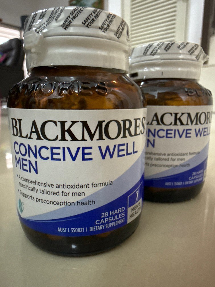 Blackmores Conceive Well Men 28 Tablets, Health & Nutrition, Health ...