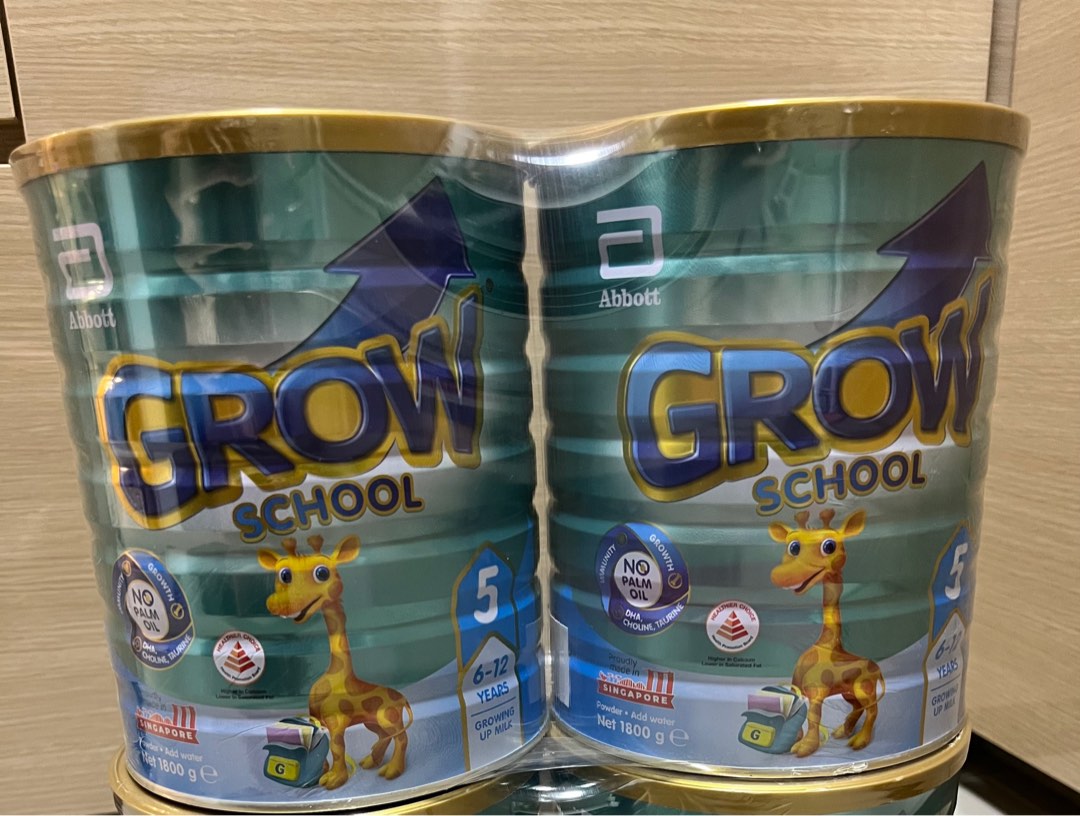 BN Grow Growing Up Milk - Stage 5 (1800gX2), Babies & Kids, Nursing ...