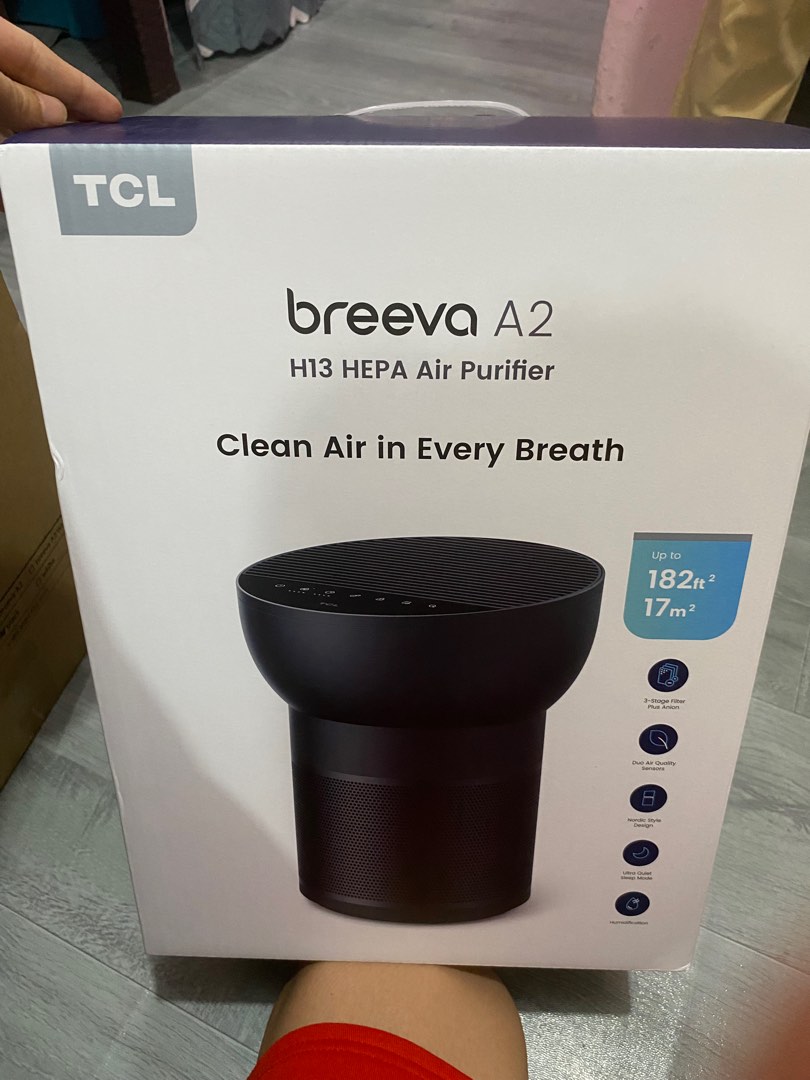 Breeva A2 Air Purifier, TV & Home Appliances, Air Purifiers ...