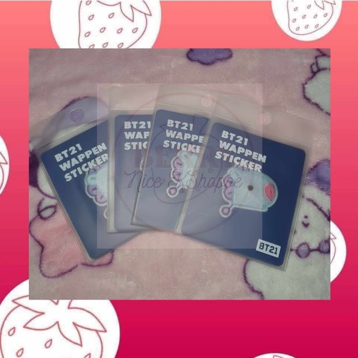 BT21 Wappen Sticker (Mang - Face), Hobbies & Toys, Memorabilia ...
