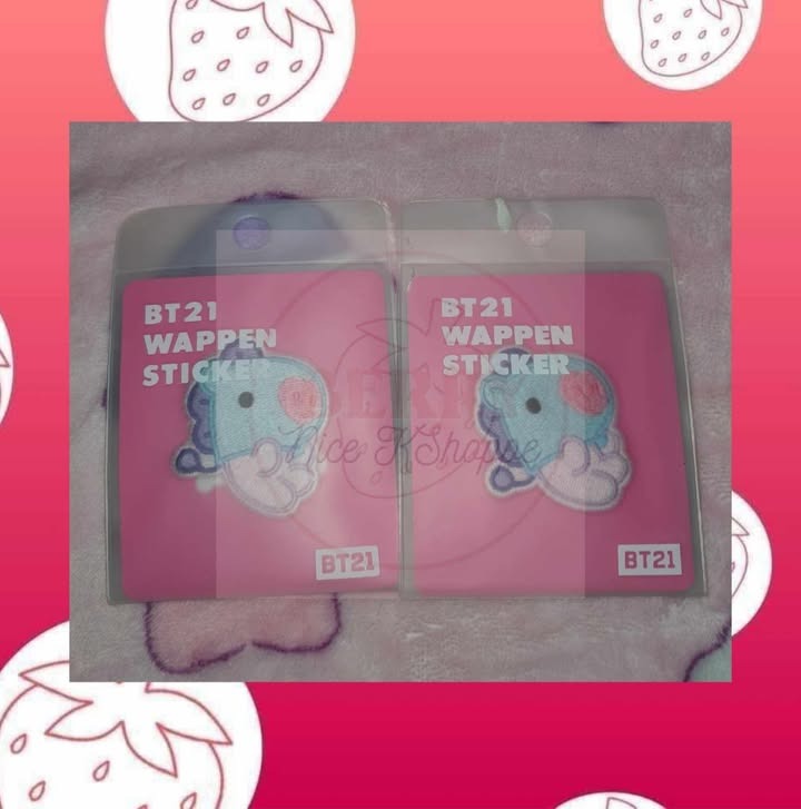 BT21 Wappen Sticker (Mang - Whole), Hobbies & Toys, Memorabilia ...