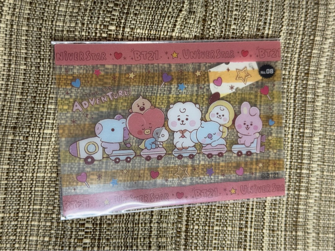 BTS BT21 card, Hobbies & Toys, Memorabilia & Collectibles, Fan ...