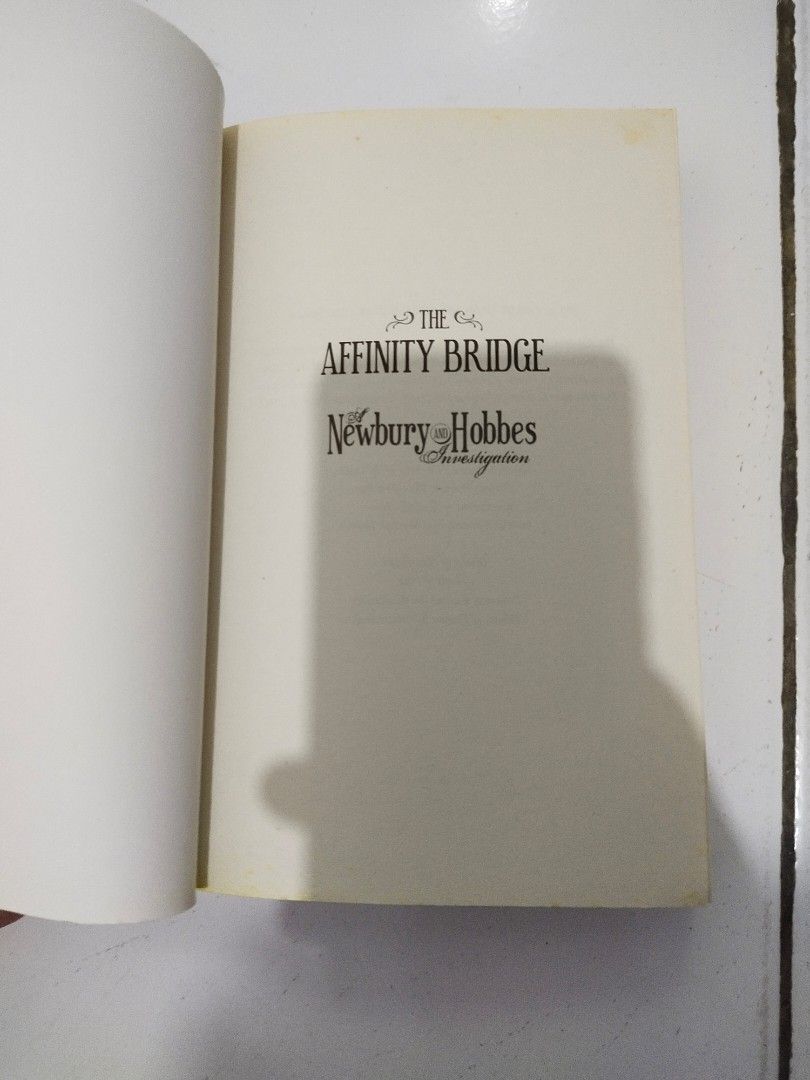 Buku Novel The Affinity Bridge A Newbury And Hobbes Investigation By George Mann, Buku & Alat ...