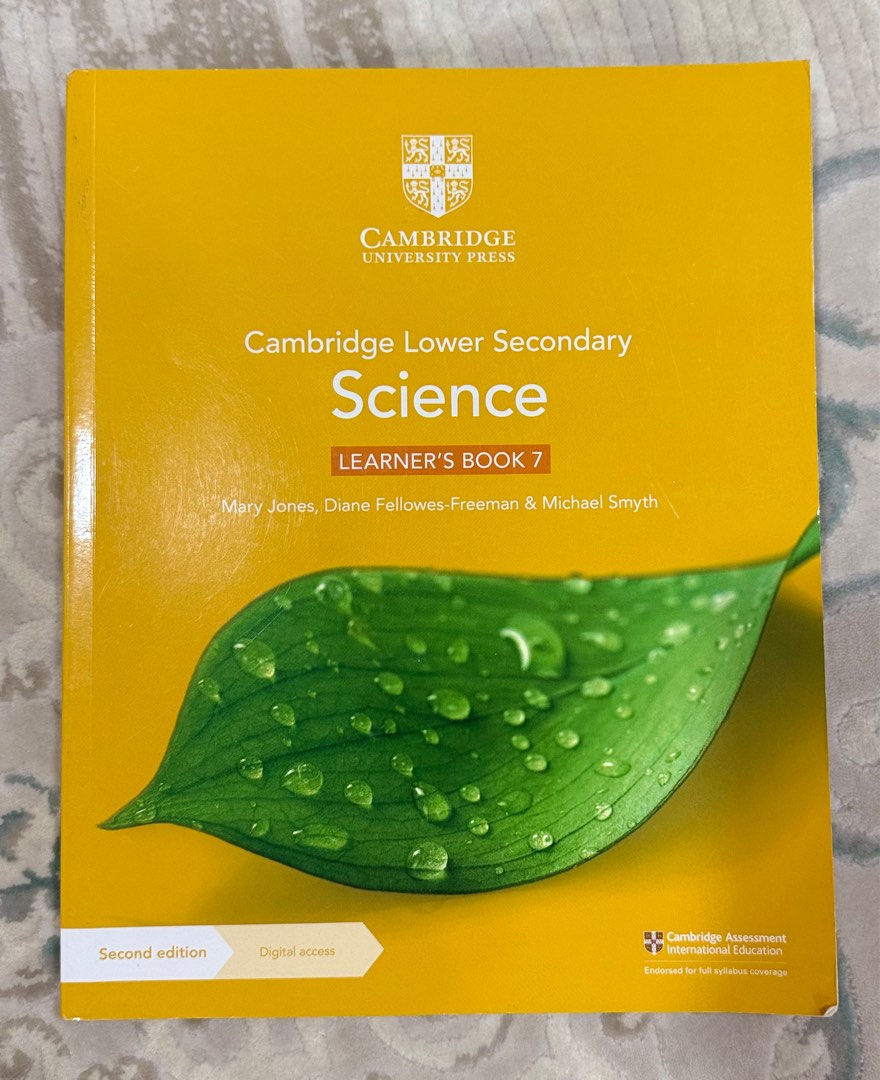 Cambridge science Year 7 Textbook, Hobbies & Toys, Books & Magazines, Textbooks on Carousell