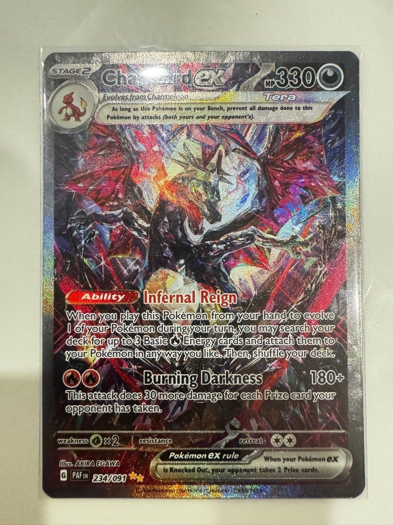 Charizard Ex #234 Paldean Fate SIR, Hobbies & Toys, Toys & Games on ...