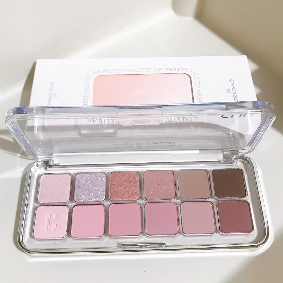 clio pro eyeshadow palette air in 02 rose connect, Beauty & Personal ...