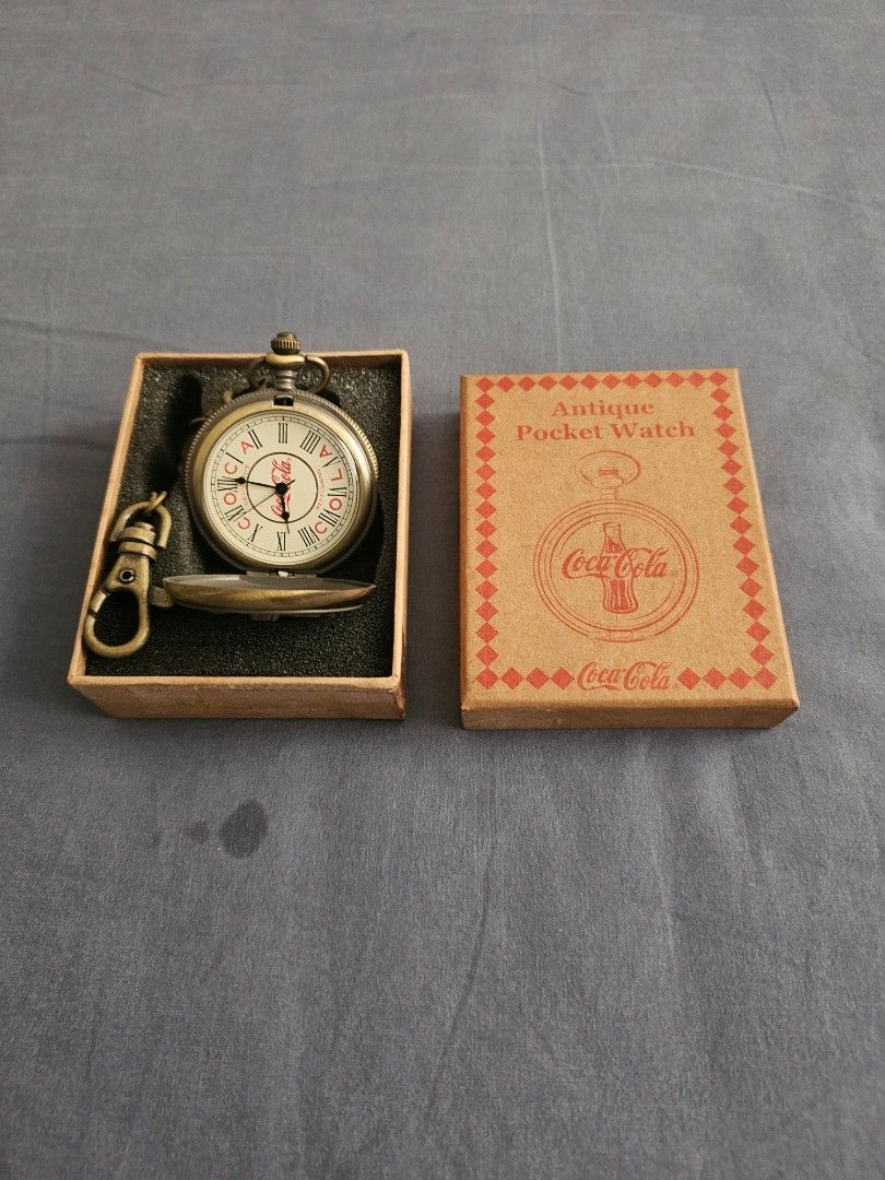 Coca-Cola Antique Pocket Watch, Hobbies & Toys, Memorabilia ...