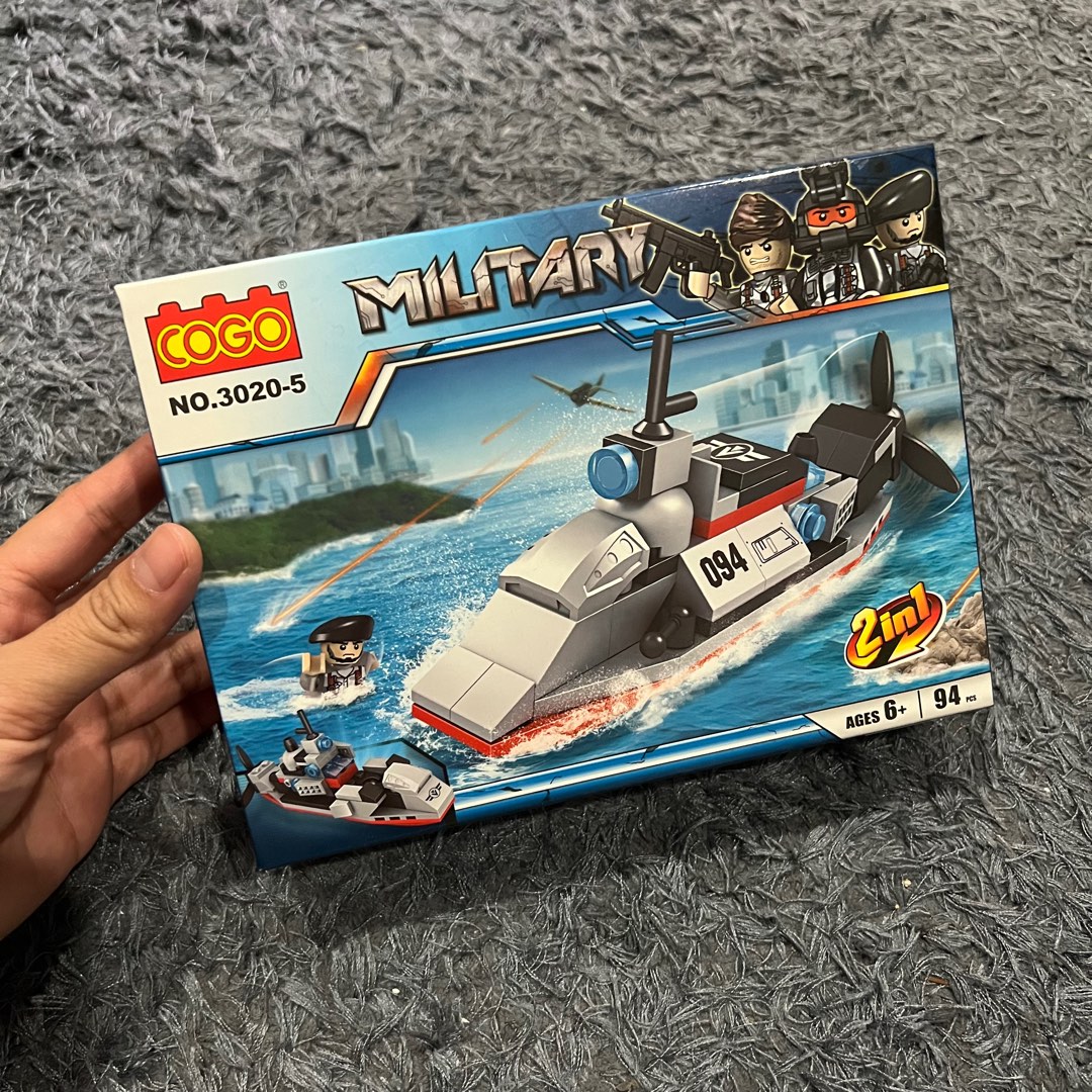 Cogo Lego Military 94pcs (B), Hobbies & Toys, Toys & Games on Carousell